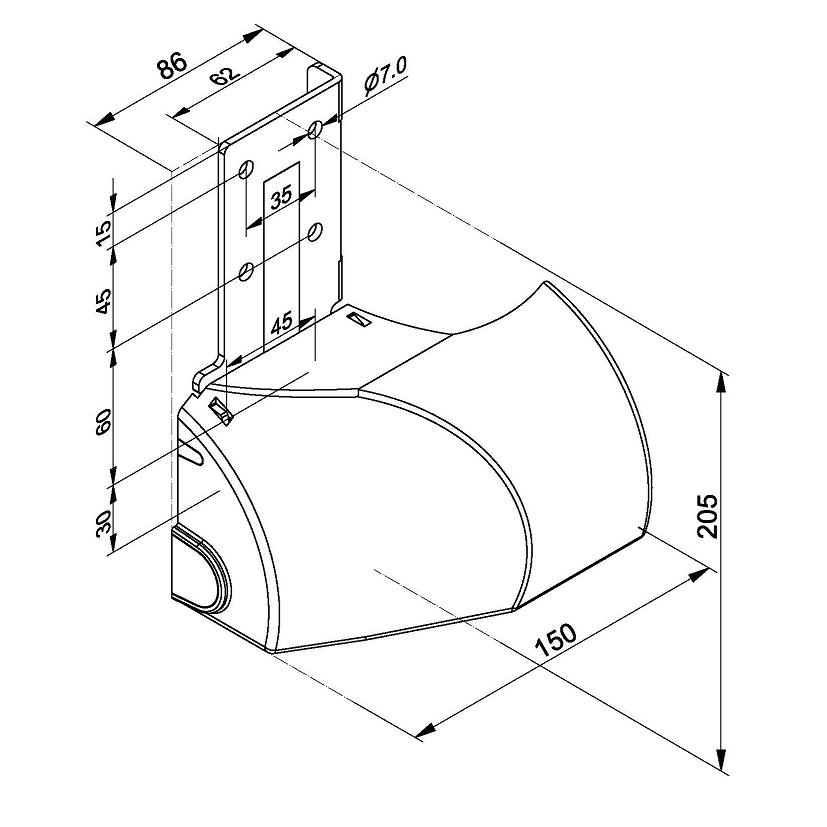 Cable break device, light version | IDD-Parts spare parts for overhead ...